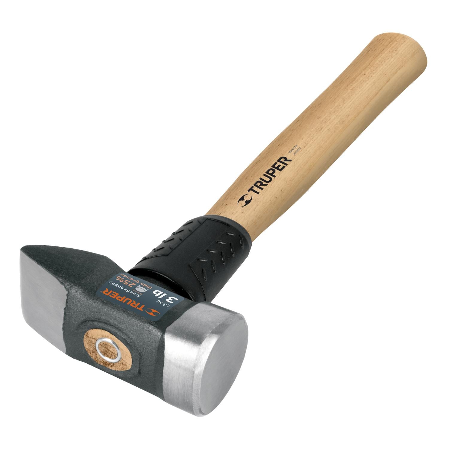 Marro Para Herrería 3 Lb Mango De Madera Truper Truper. Mundo Tool ...