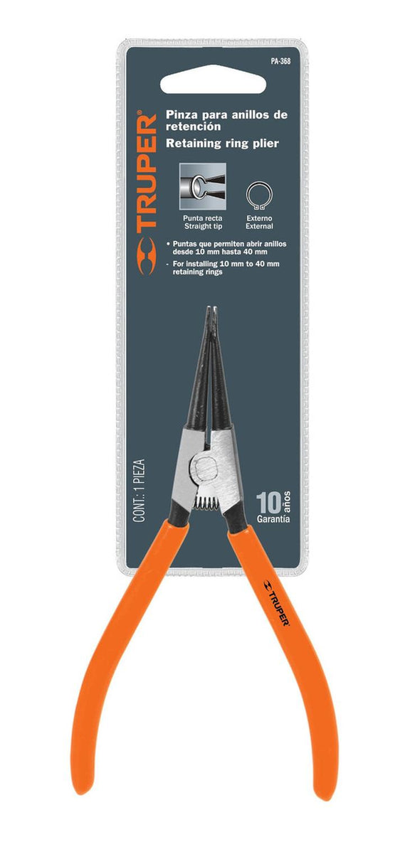 Pinza Punta Recta Para Abrir Anillos Truper Truper. Mundo Tool ...
