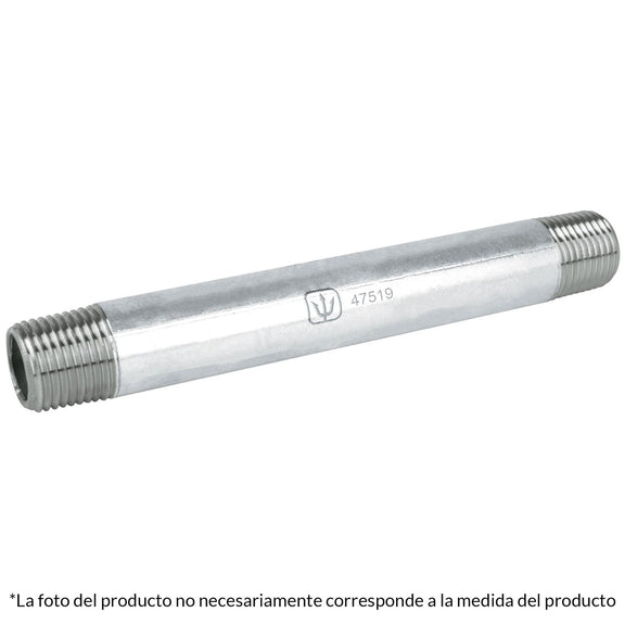 Niple, acero galvanizado, 1/2 x 10', cedula 40 Foset Foset. Mundo Tool Ferreterías en México ...
